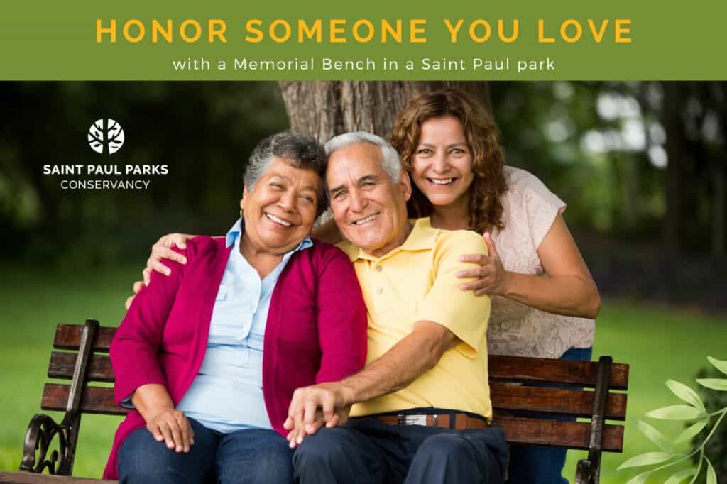 Save 10% off on Memorial Trees and Benches - Saint Paul Parks Conservancy